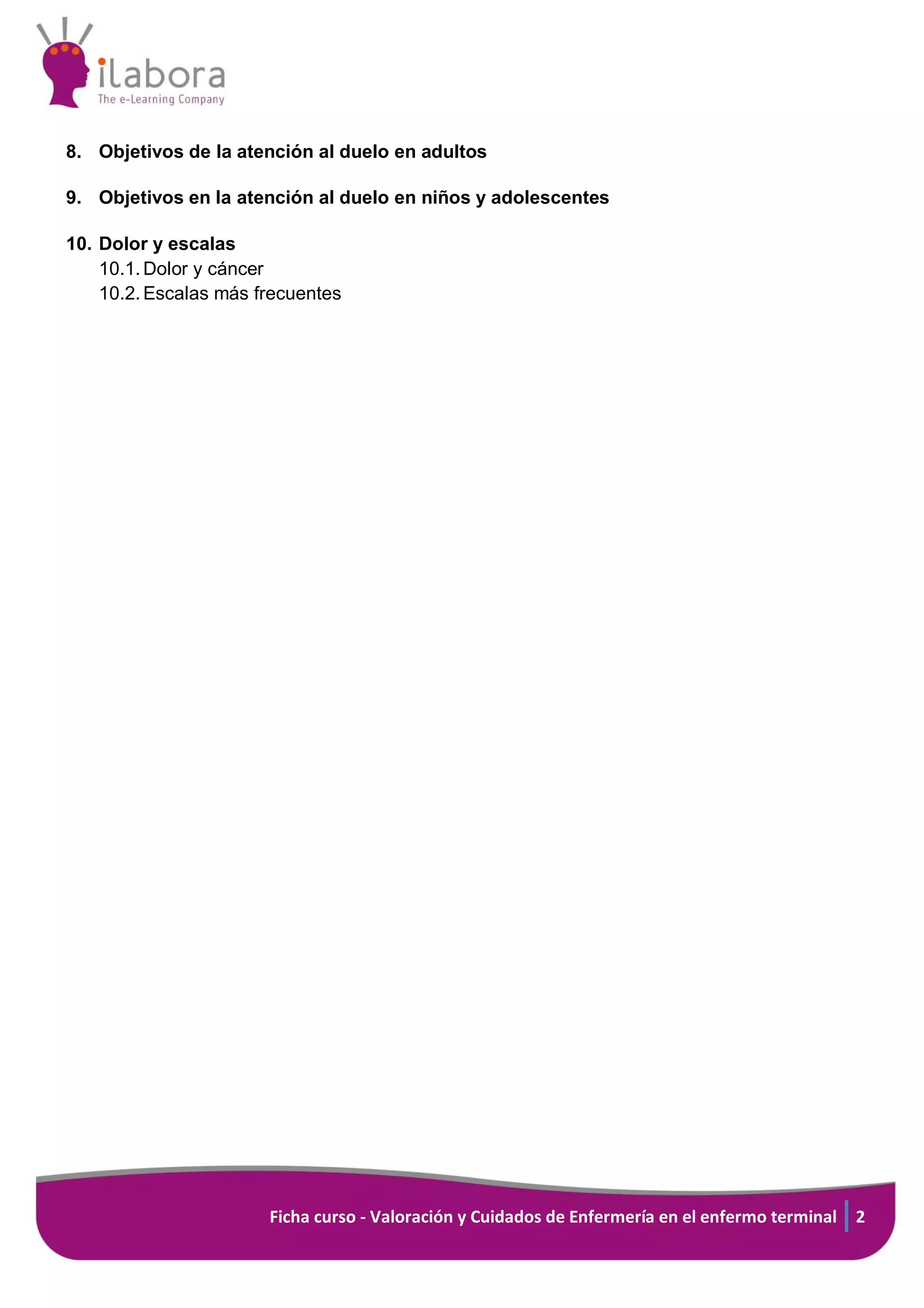 Curso online de valoracion y cuidados de enfermeria en el enfermo ter…