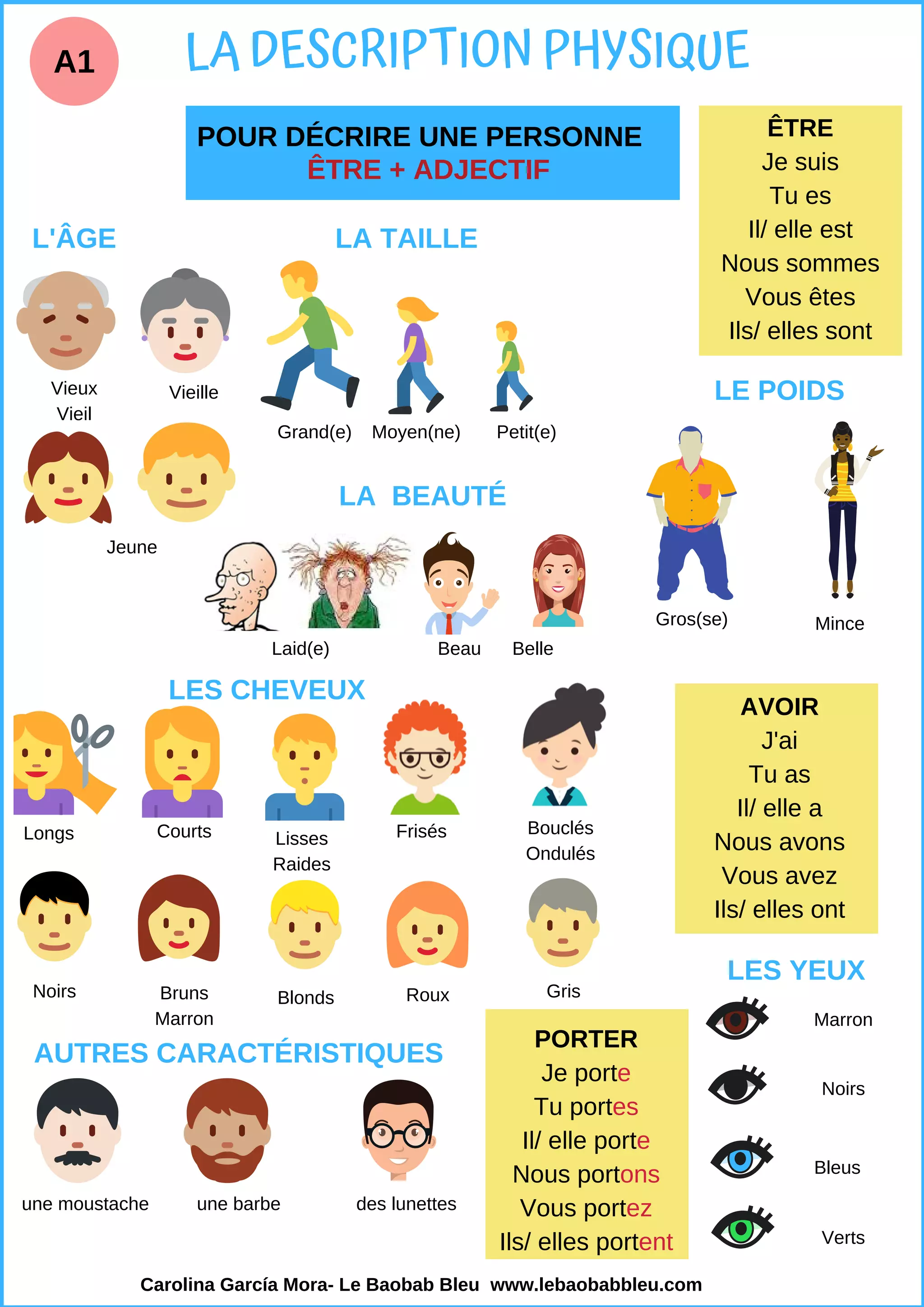 Fiche la description physique (A1) | PDF