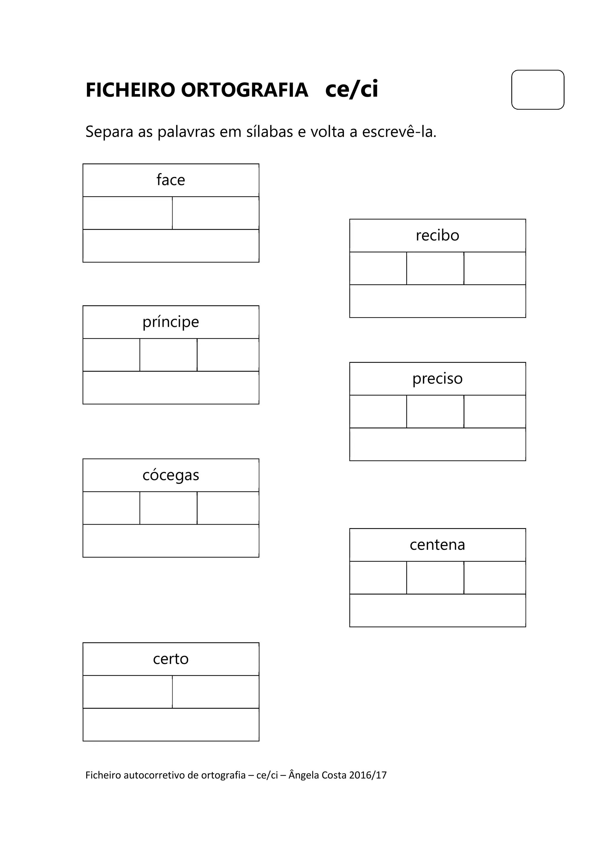 Ficheiro ortografia ce_ci | PDF