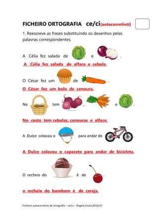 Ficheiro ortografia ce_ci | PDF