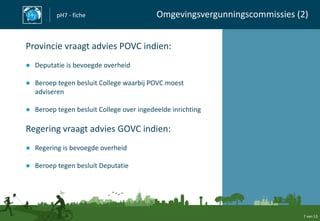 Fiche: Ontwerp besluit omgevingsvergunning | PPTX