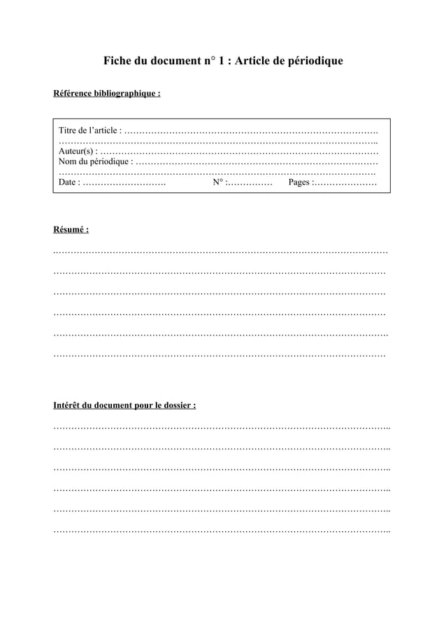 Fiche pédagogique 11 bis la fiche du document | DOC