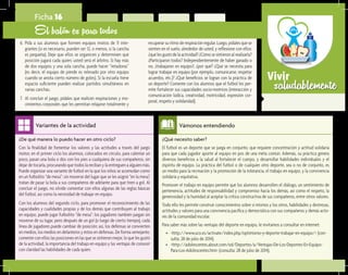 Fichas vivir saludable | PDF