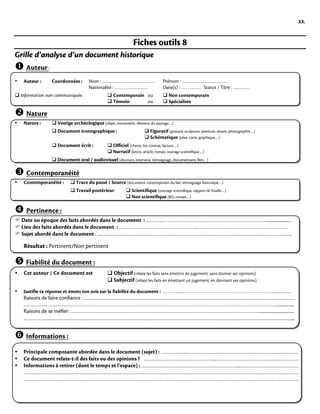 Fiche technique grille d'analyse d'un doc | PDF
