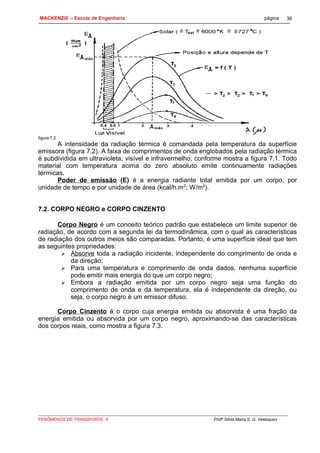 Fichário fenômenos de transporte ii alunos final | DOC