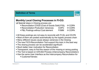 Fico reconciliation-tool | PPT
