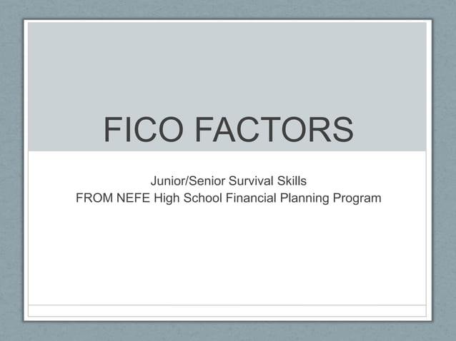 Fico 2 | PPTX