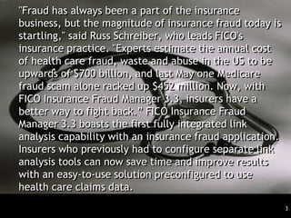 Fico unleashes new analytics for fighting america's $700+ billion ...