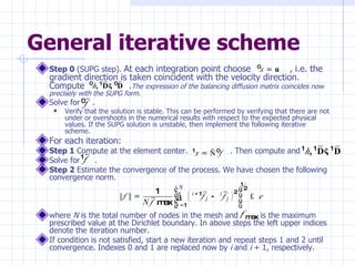 FINITE ELEMENT FORMULATION FOR CONVECTIVE-DIFFUSIVE PROBLEMS WITH SHARP GRADIENTS USING FINITE ...