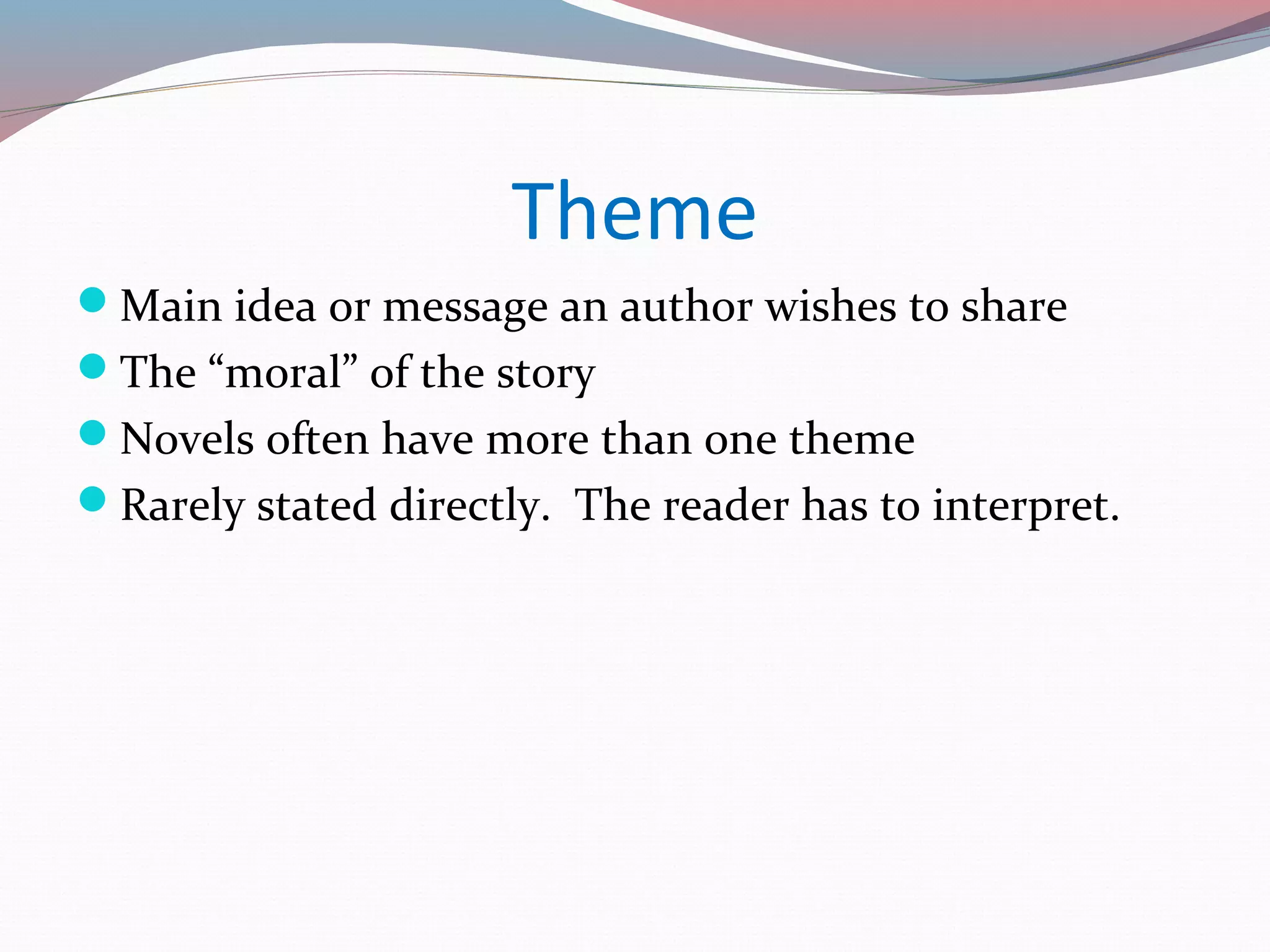 Literary Text Analysis: Basics | PPT