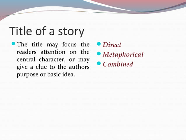 Literary Text Analysis: Basics | PPT | Drama | Genres