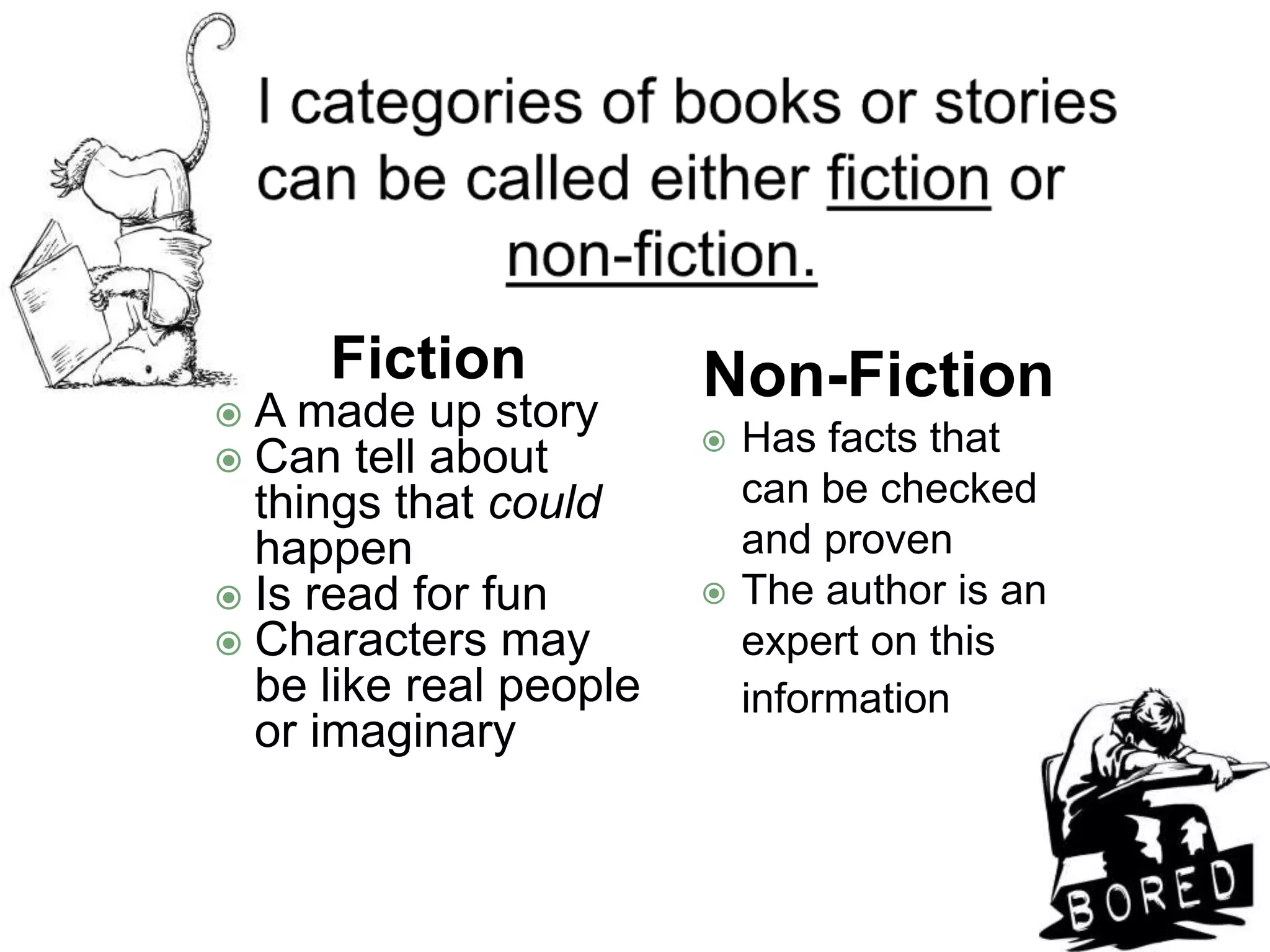 Fiction and Non-Fiction | PPTX
