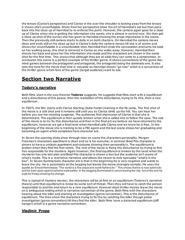 Fictional film codes and conventions | PDF