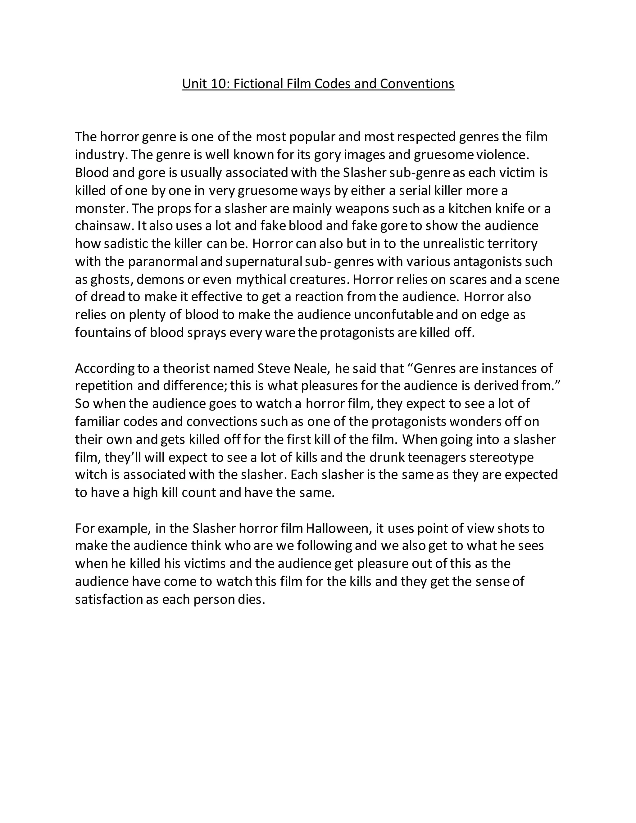 Fictional film codes and conventions | PDF