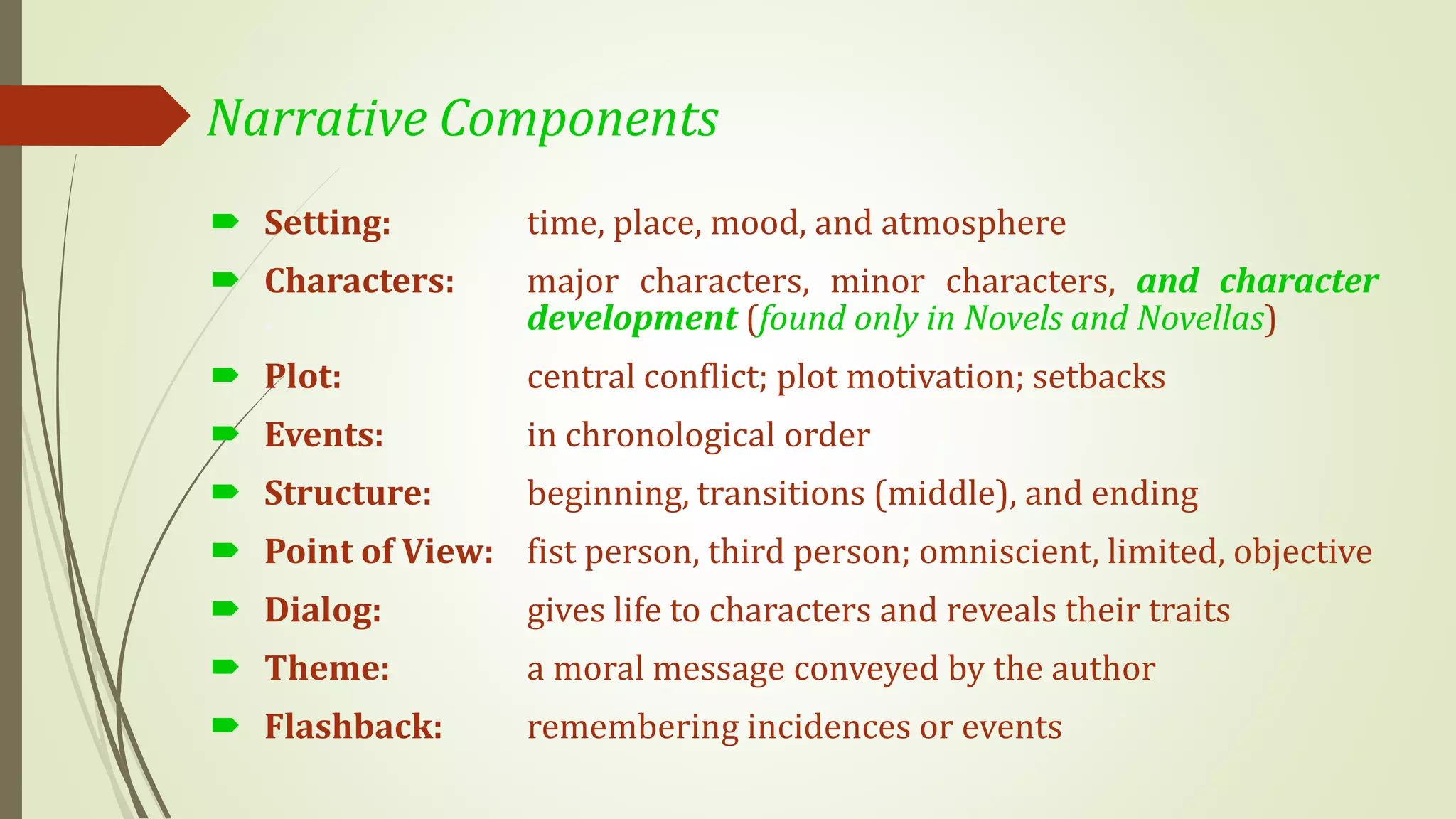 Fictional Narrative Writing | PPTX | Fiction | Books and Literature