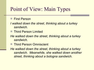 Fiction basics pov | PPT