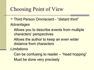 Fiction basics pov | PPT