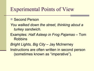 Fiction basics pov | PPT