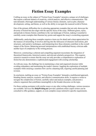 Fiction Essay Examples.pdf