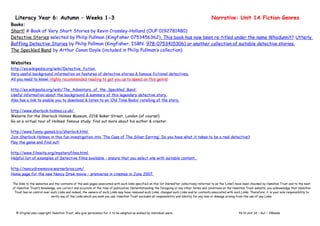 Fiction genre planning | PPT