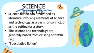 FICTION GENREs power point presentation j | PPT