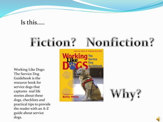 Fiction or nonfiction powerpoint | PPTX