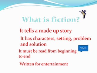Fiction or nonfiction powerpoint | PPTX