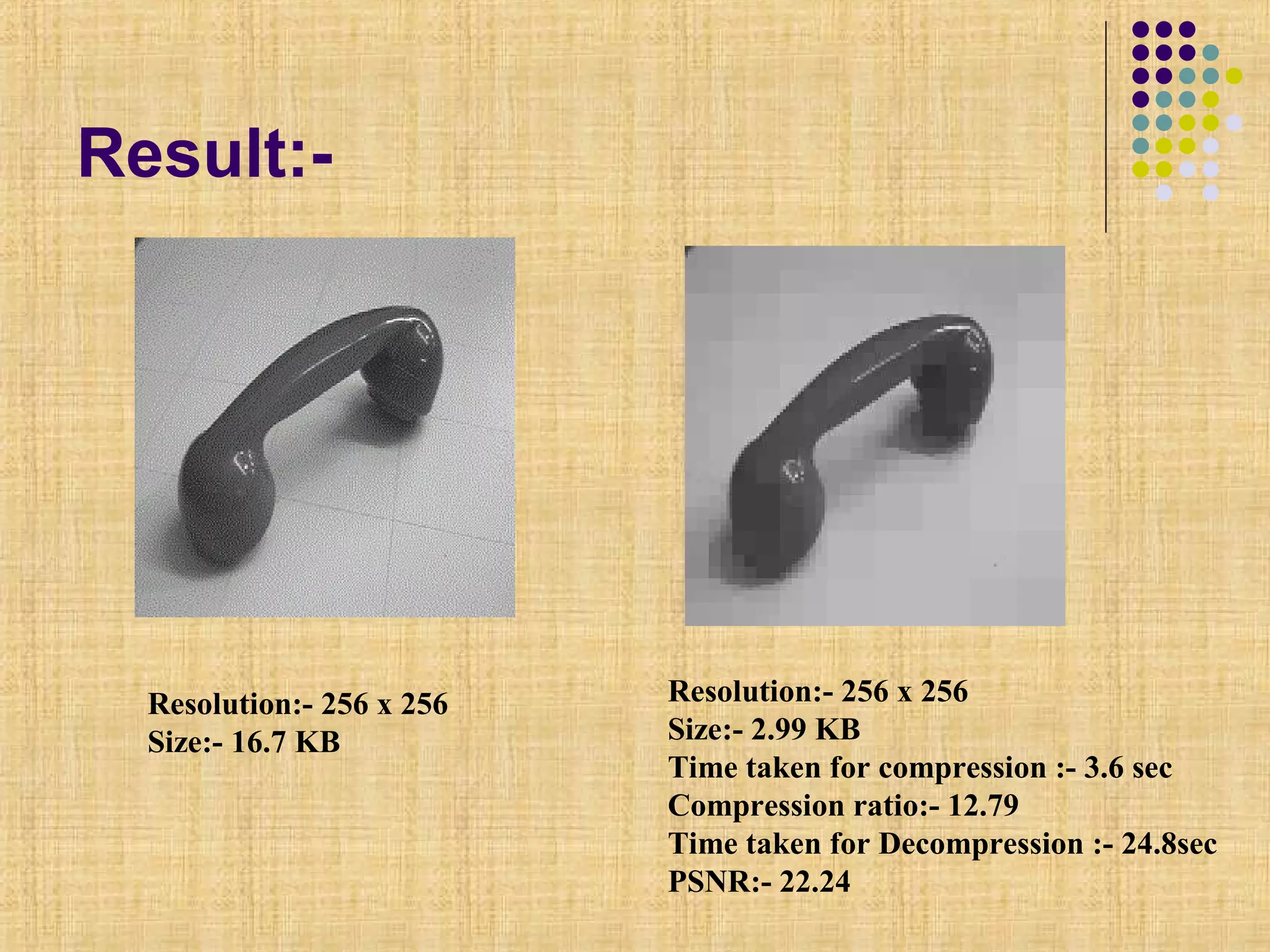 Fractal Image Compression Using Quadtree Decomposition | PPT