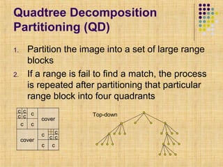 Fractal Image Compression Using Quadtree Decomposition | PPT