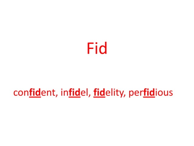 Fid | PPT