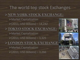 Karachi Stock Exchange (Fida Baloch) | PPTX