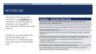 Fidaxomicin in cdiff | PPT