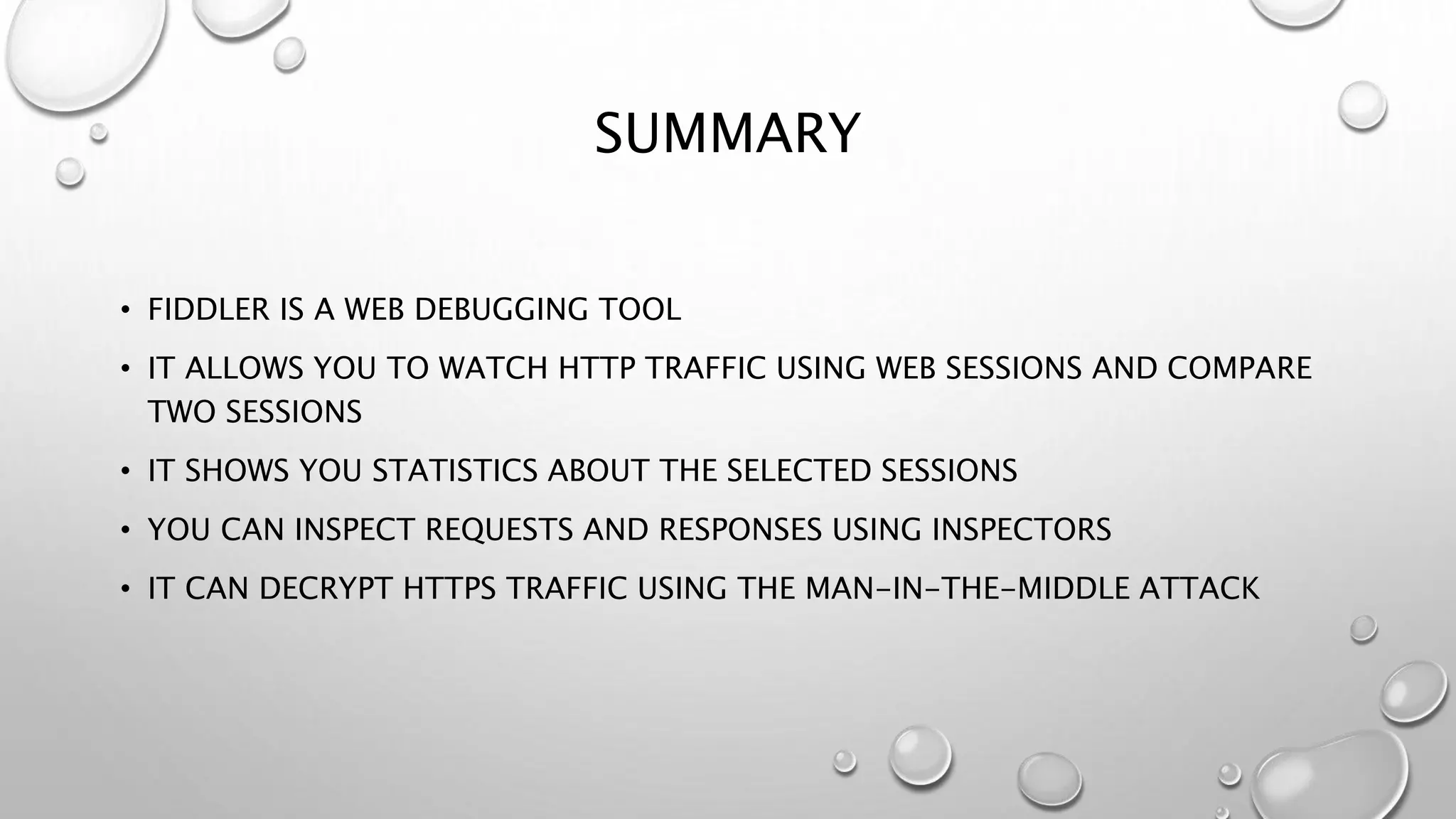 Fiddler web testing tool | PPT