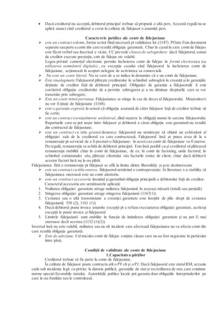 Fidejusiunea | DOCX
