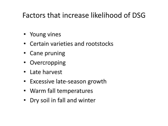 Delayed spring growth | PPT