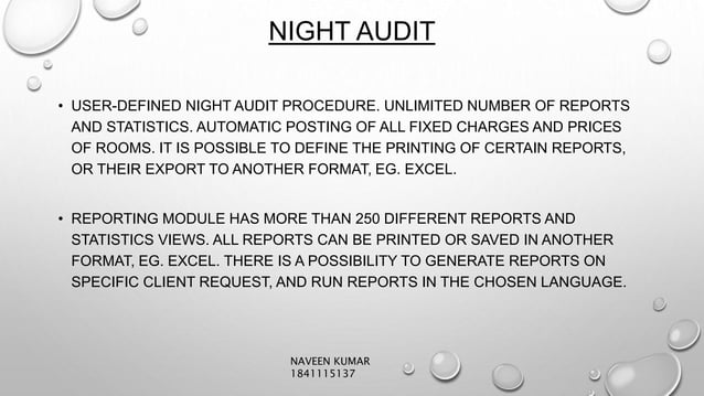 Fidelio property management system | PPTX | Operating Systems ...