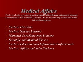 Fidelis Biopharm Info | PPT