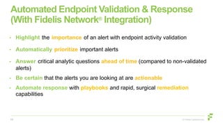 Fidelis Endpoint® - Live Demonstration | PDF