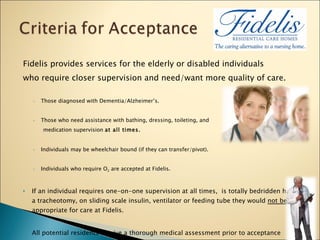 Fidelis Powerpoint | PPT