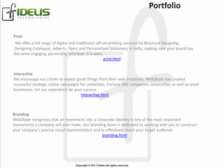 Fidelis Technologies Corporate profile | PPT