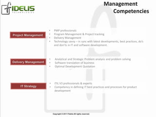 Fidelis Technologies Corporate profile | PPT
