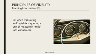 Fidelity in Translation studies | PPTX