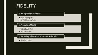 Fidelity in Translation studies | PPTX