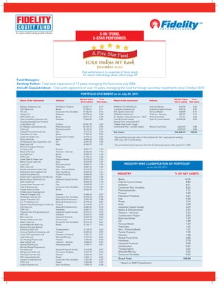 Fidelity equity fact sheet July2011 | PDF