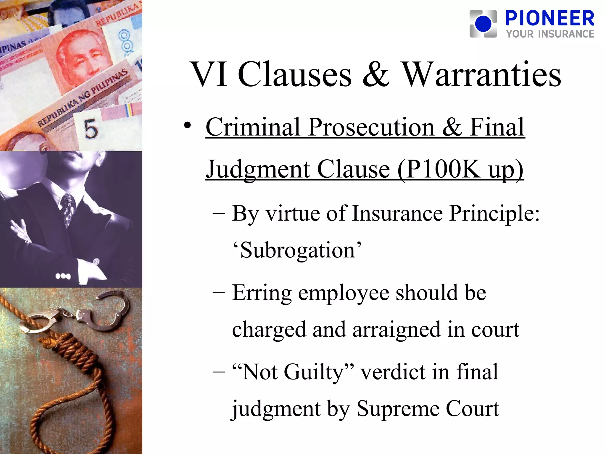 Fidelity guarantee briefing | PPT