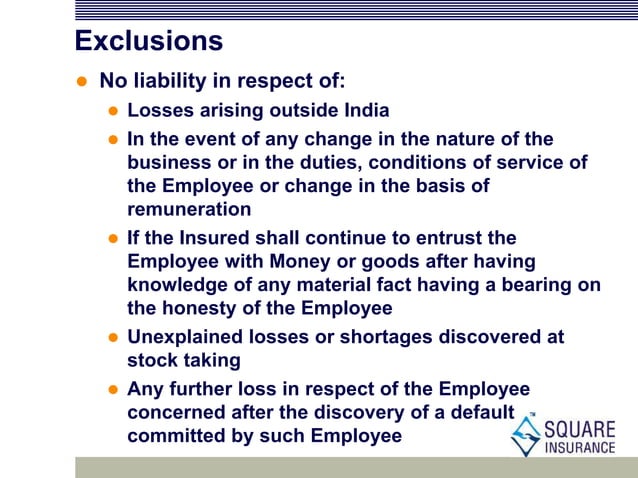Fidelity Guarantee Insurance | PPSX