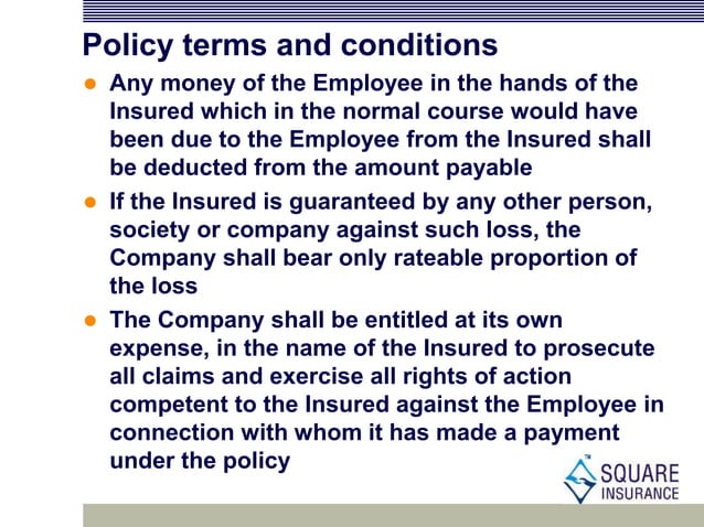 Fidelity Guarantee Insurance | PPSX