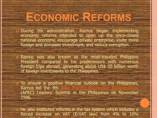 Fidel v. ramos | PPTX