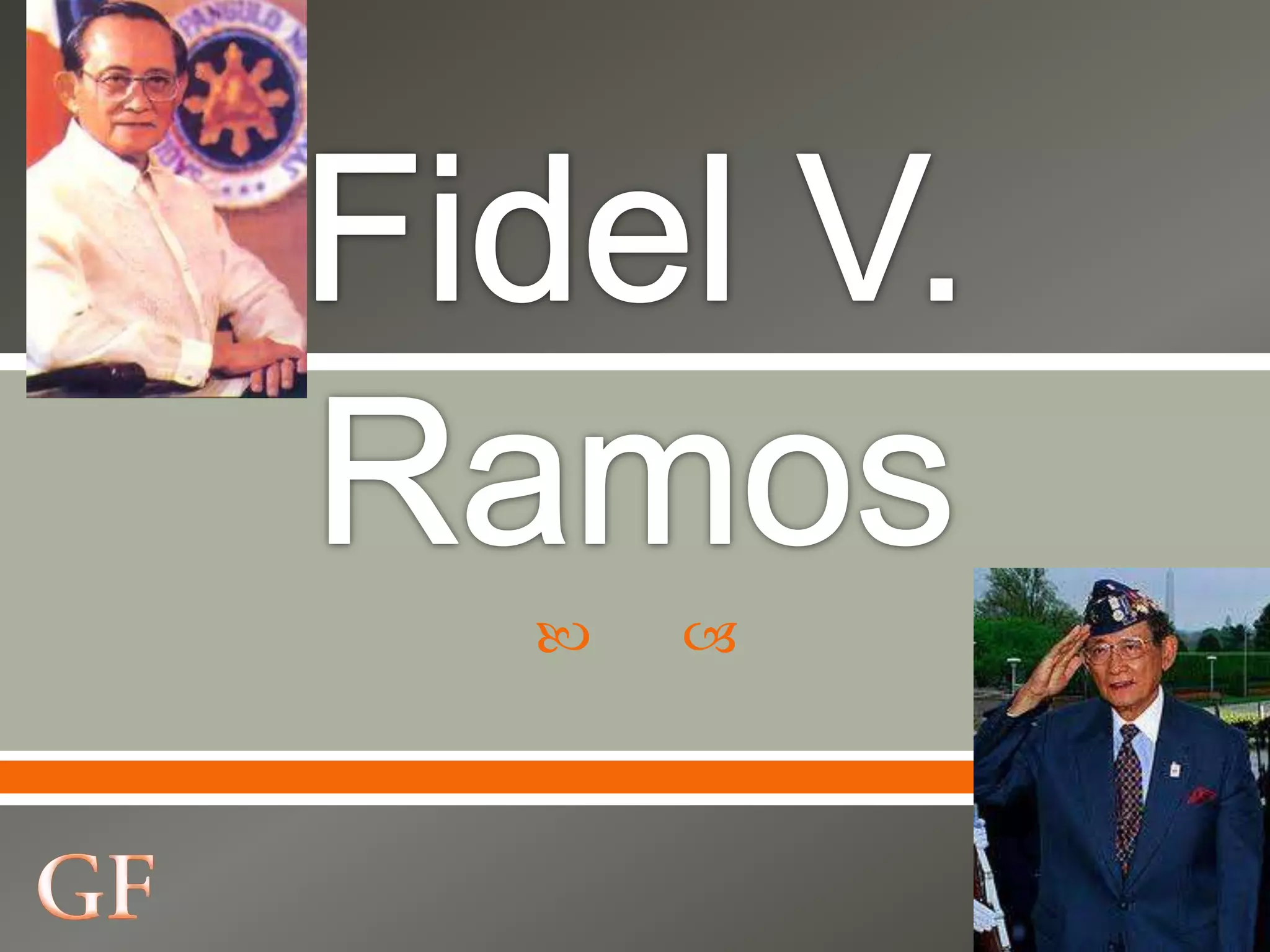 Fidel v ramos 2 | PPTX