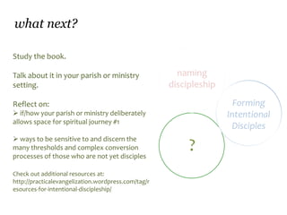 Catholic Discipleship and "Forming Intentional Disciples" | PPTX